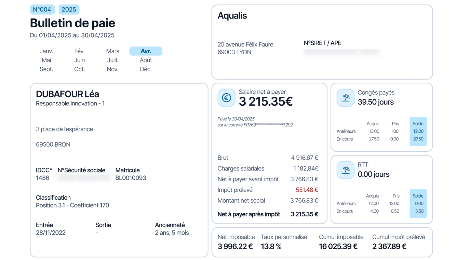 Yeap : Logiciel de paie nouvelle génération - Naviso